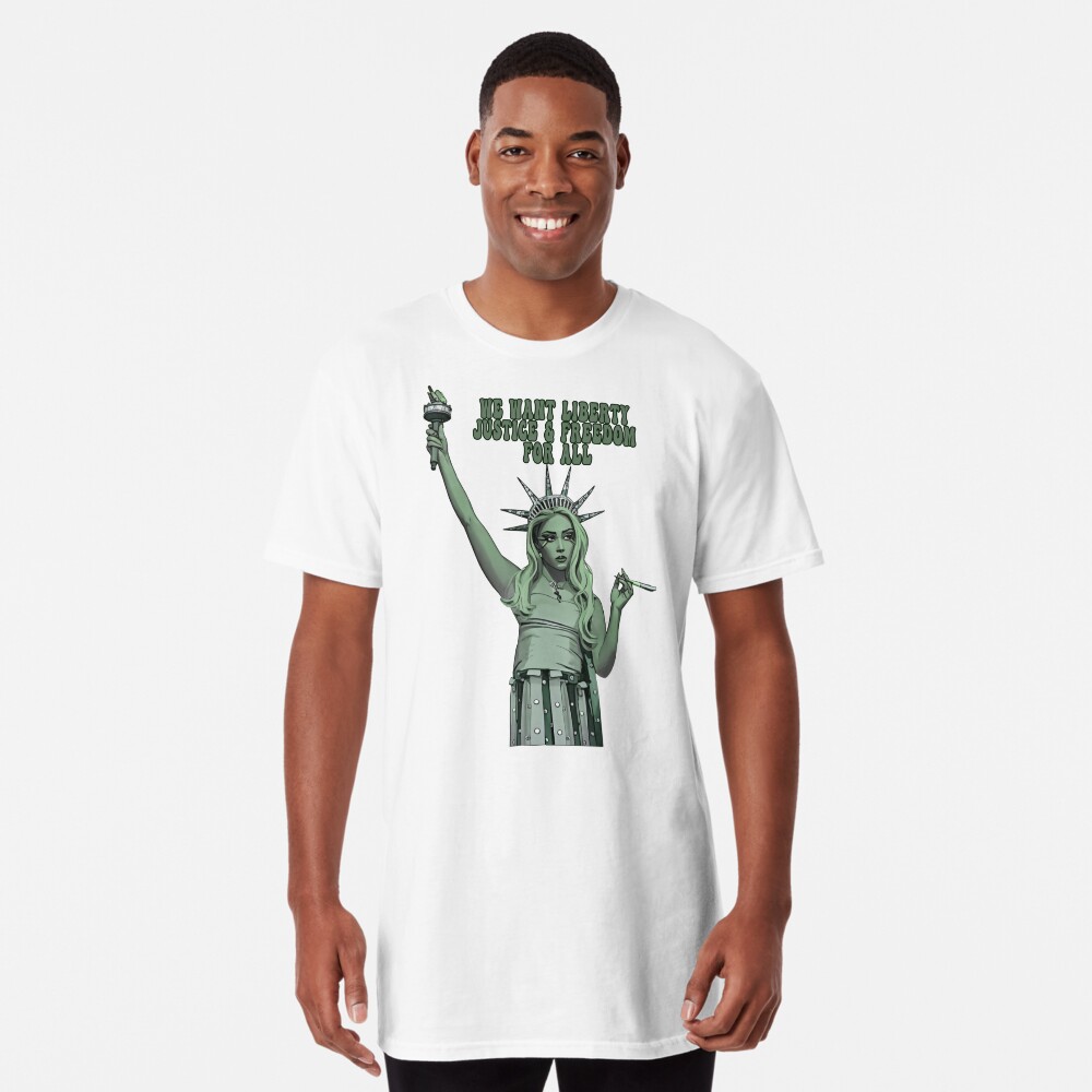 "Chappell Roan Liberty Justice and Freedom For All" Sticker for Sale by ...