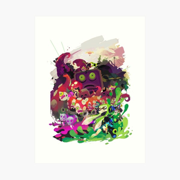 Splatoon Art Prints | Redbubble