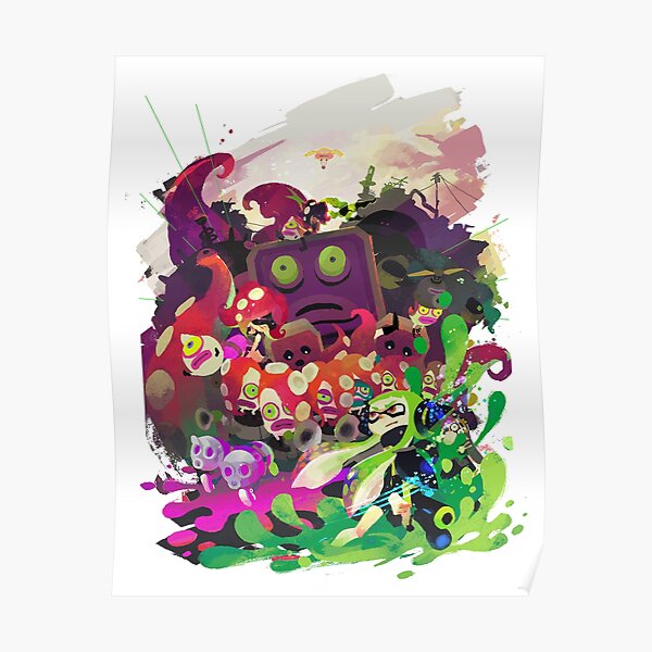 Splatoon Posters | Redbubble