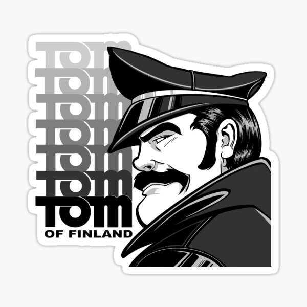 "Tom Leatherman" Sticker for Sale by SkipRatArt | Redbubble