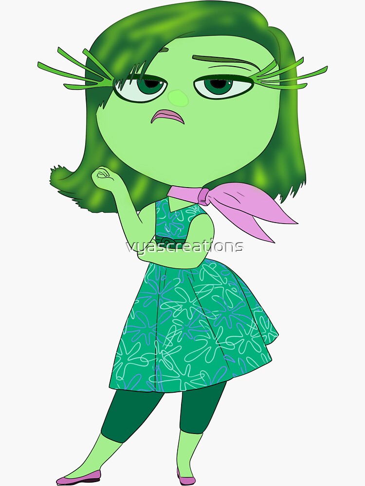 "Disgust" Sticker for Sale by vyascreations | Redbubble