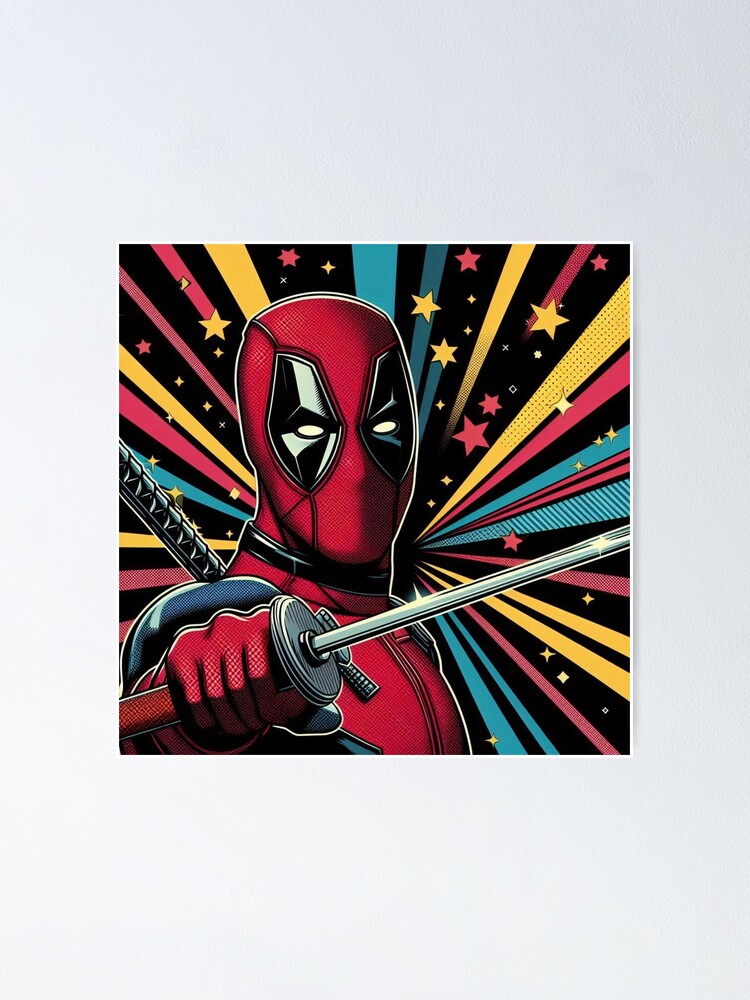 "Deadpool pop art" Poster by GnomeX | Redbubble