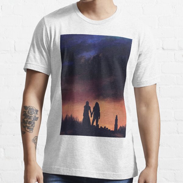 "Die Erde trifft den Himmel" T-Shirt von Savescreen | Redbubble
