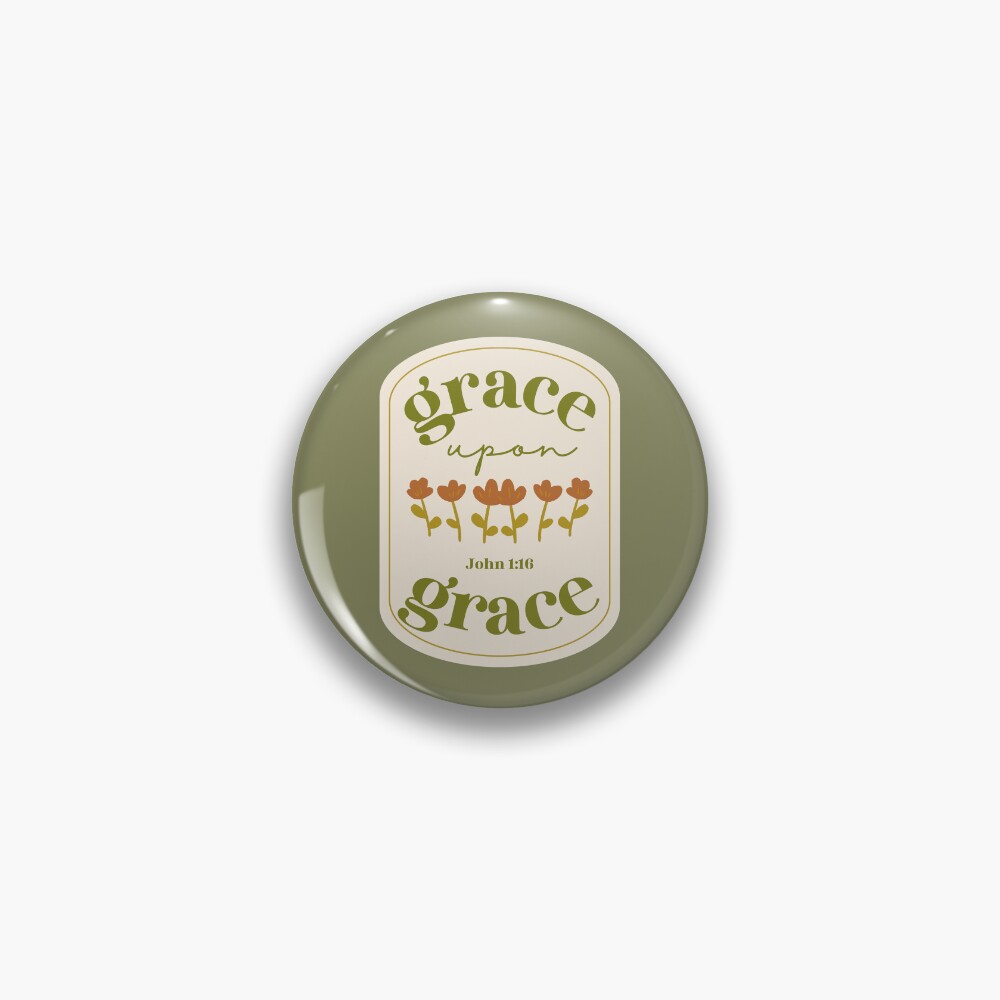 "Grace upon grace" Sticker for Sale by yovelsnchz | Redbubble