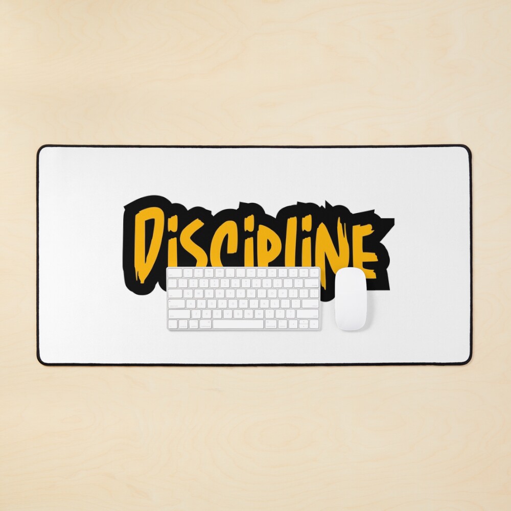 "Discipline" Sticker for Sale by mukuljindal | Redbubble