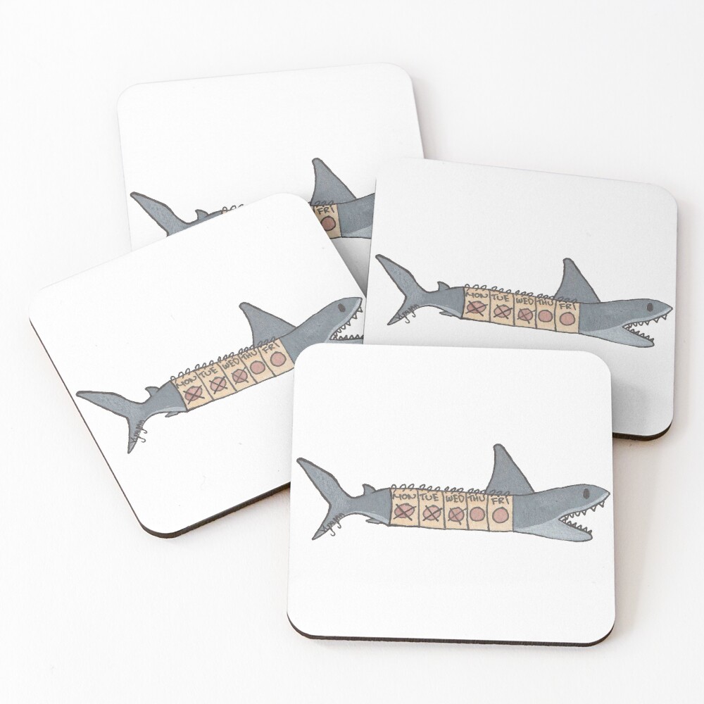 "Shark Week" Sticker for Sale by VyxynnStickers | Redbubble