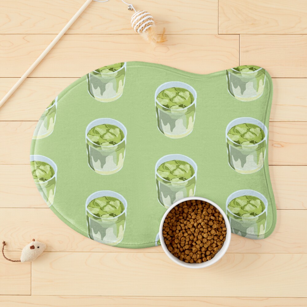 "Iced matcha " Sticker for Sale by Julietandswan | Redbubble