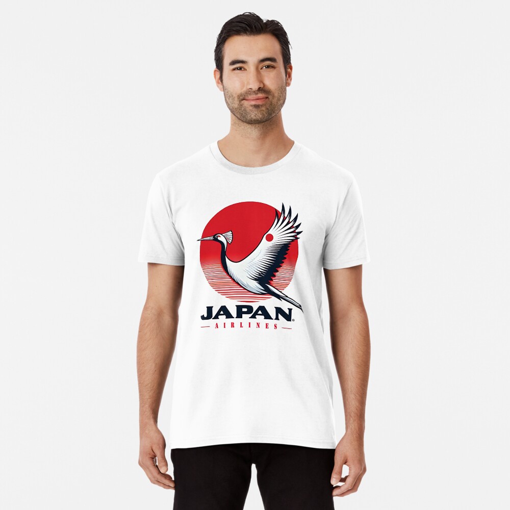 "Japan Airlines Logo" Sticker for Sale by Suukunna | Redbubble