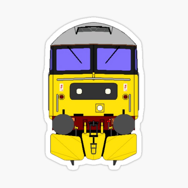 "BR large logo Class 47 locomotive " Sticker for Sale by TrainFanatic ...