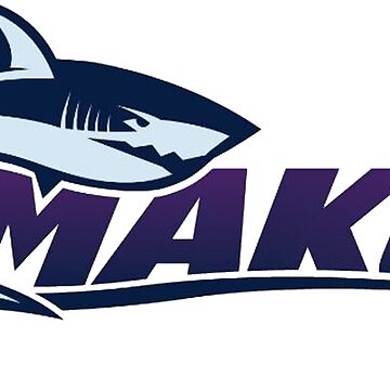 "mako logo" Sticker for Sale by coasterkian | Redbubble