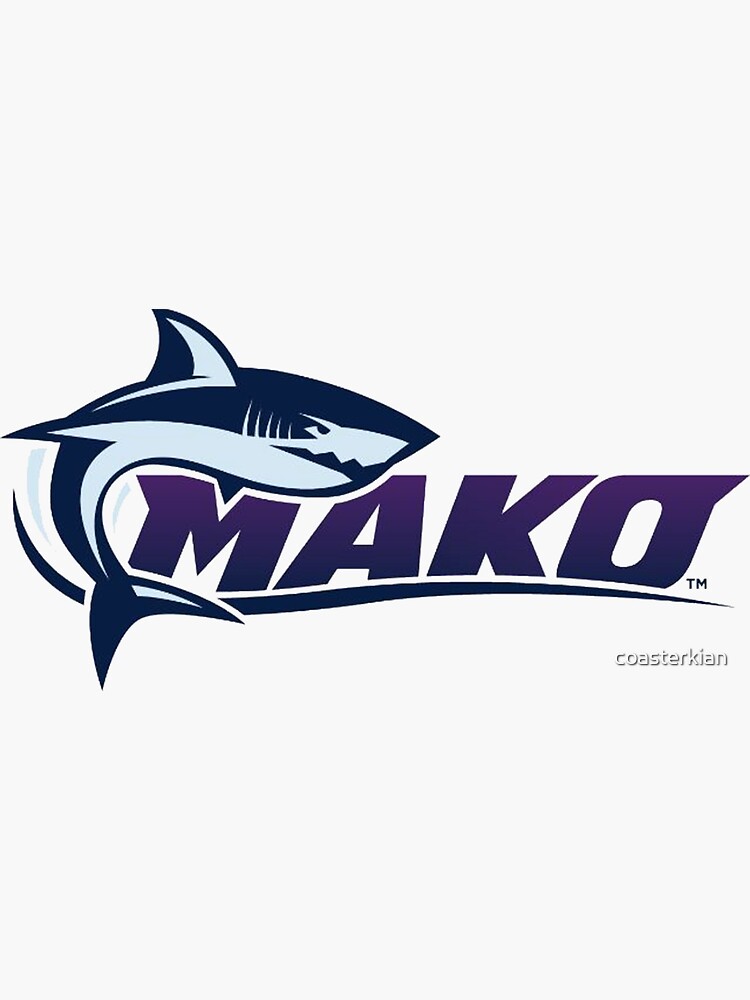"mako logo" Sticker for Sale by coasterkian | Redbubble