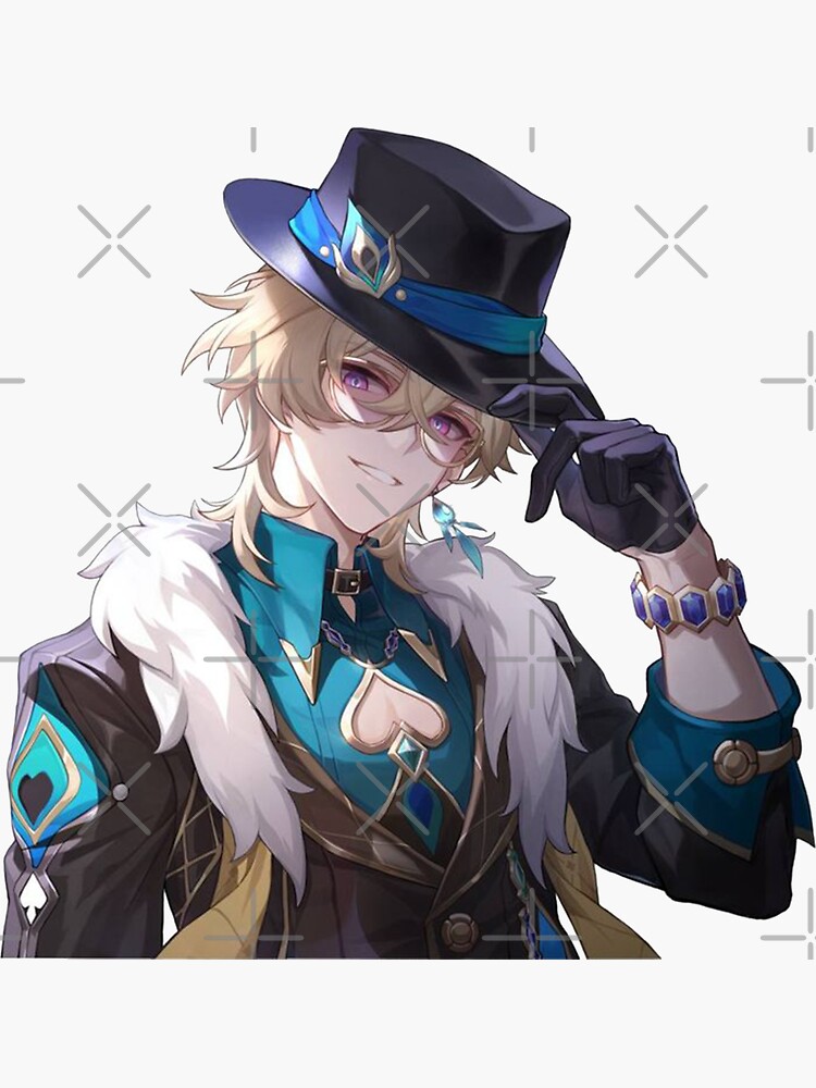 "Honkai Star Rail Aventurine" Sticker for Sale by fernheart-art | Redbubble