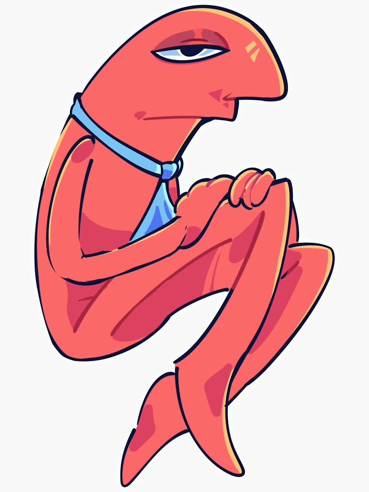 "Alan (Smiling friends)" Sticker for Sale by Ankinlu | Redbubble