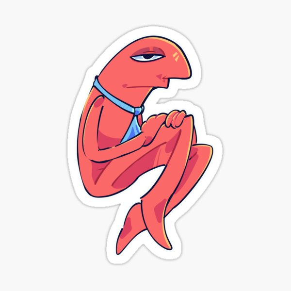 "Alan (Smiling friends)" Sticker for Sale by Ankinlu | Redbubble