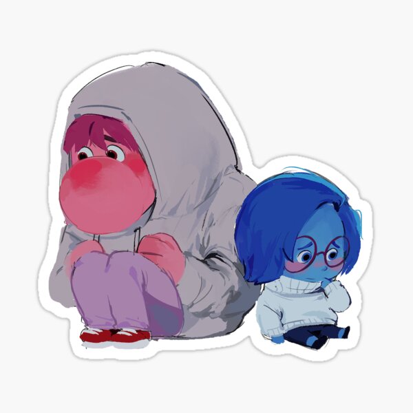 "Inside Out 2 | Sadness Embarrassment" Sticker for Sale by MurphyDoey ...