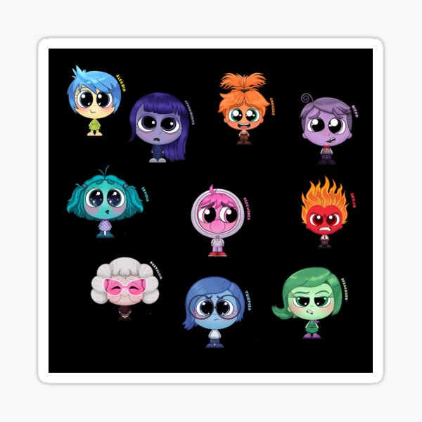 "Inside Out 2, Inside out " Sticker by danyperez73 | Redbubble