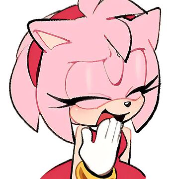 "amy rose laugh" Sticker for Sale by MurphyDoey | Redbubble