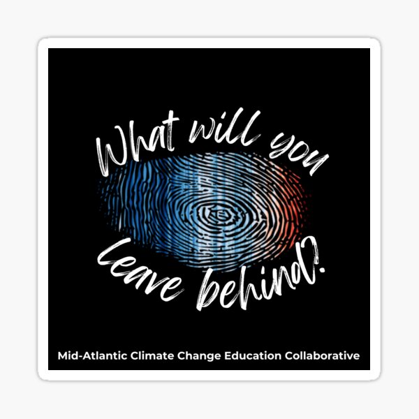 "climate legacy" Sticker for Sale by ART4MACCE-C | Redbubble
