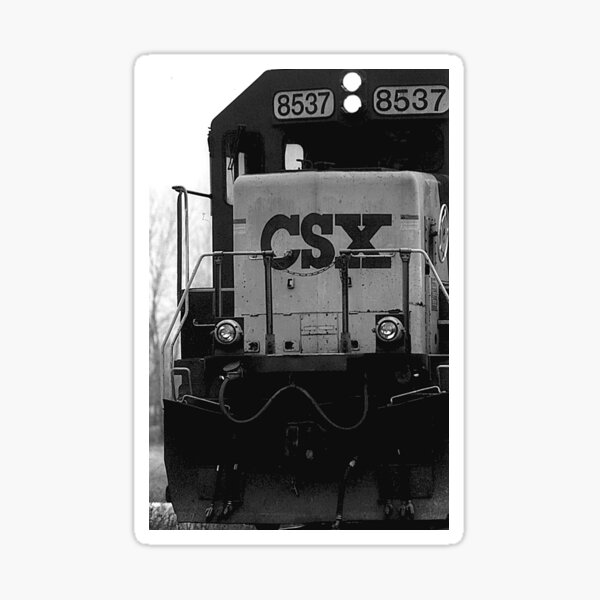 "Metal Machine..CSX 8537" Sticker for Sale by jammingene | Redbubble