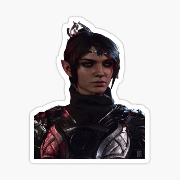 "Baldurs Gate 3 Shadowheart" Sticker for Sale by evilgoods | Redbubble
