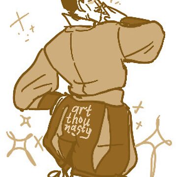 "Thoust Nastiest Grandest Inventor of Serkonos" Sticker for Sale by ...