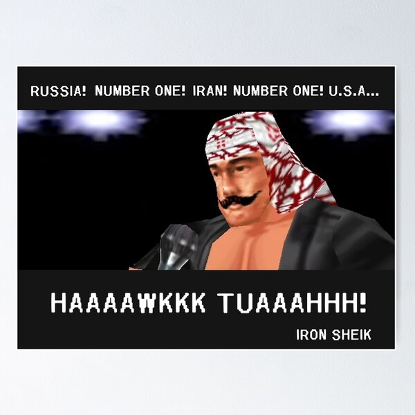 "The Original Hawk Tuah" Poster for Sale by Akumaku | Redbubble