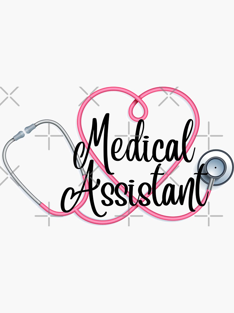 "Medical Assistant" Sticker for Sale by Oreo2020 | Redbubble