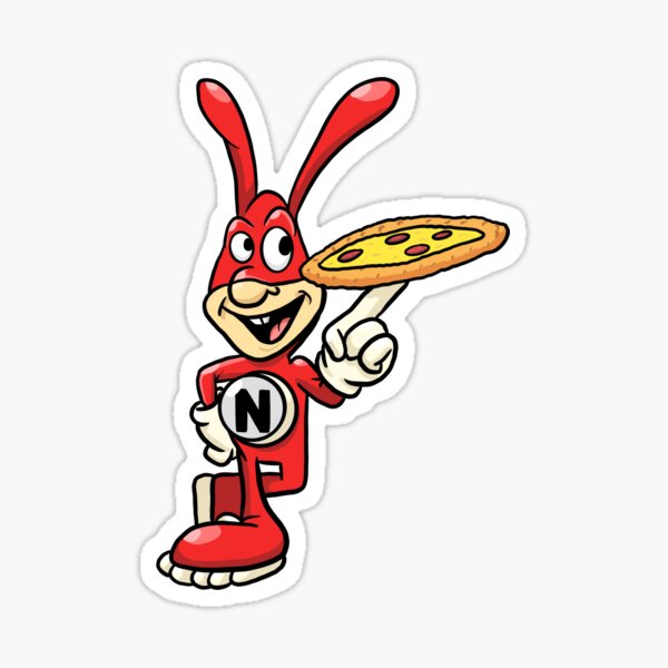 "Yo Noid!" Sticker for Sale by CartoonPizza | Redbubble
