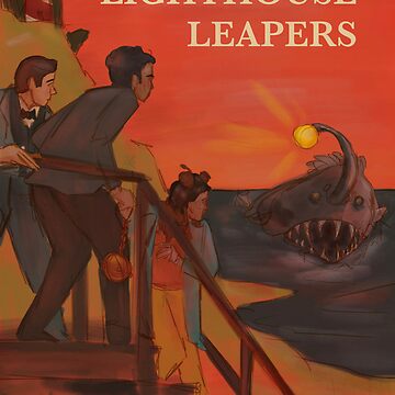 "The Case Of The Lighthouse Leapers " Sticker for Sale by Werezolft ...