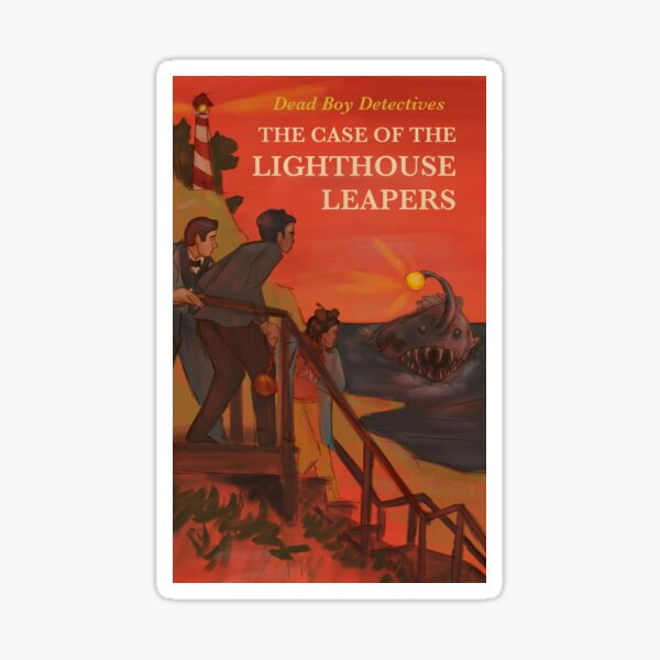 "The Case Of The Lighthouse Leapers " Sticker for Sale by Werezolft ...