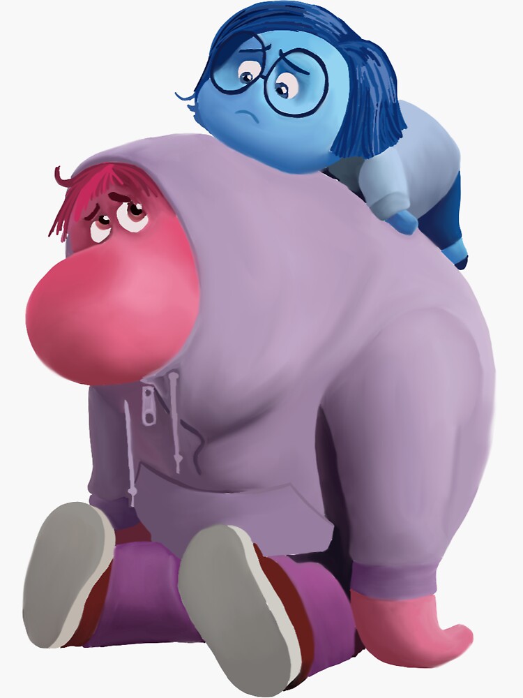 "Embarrassment and Sadness" Sticker for Sale by awesome473 | Redbubble