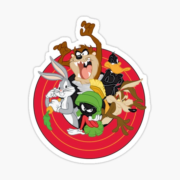 "Just Looney" Sticker for Sale by yimoklirena | Redbubble