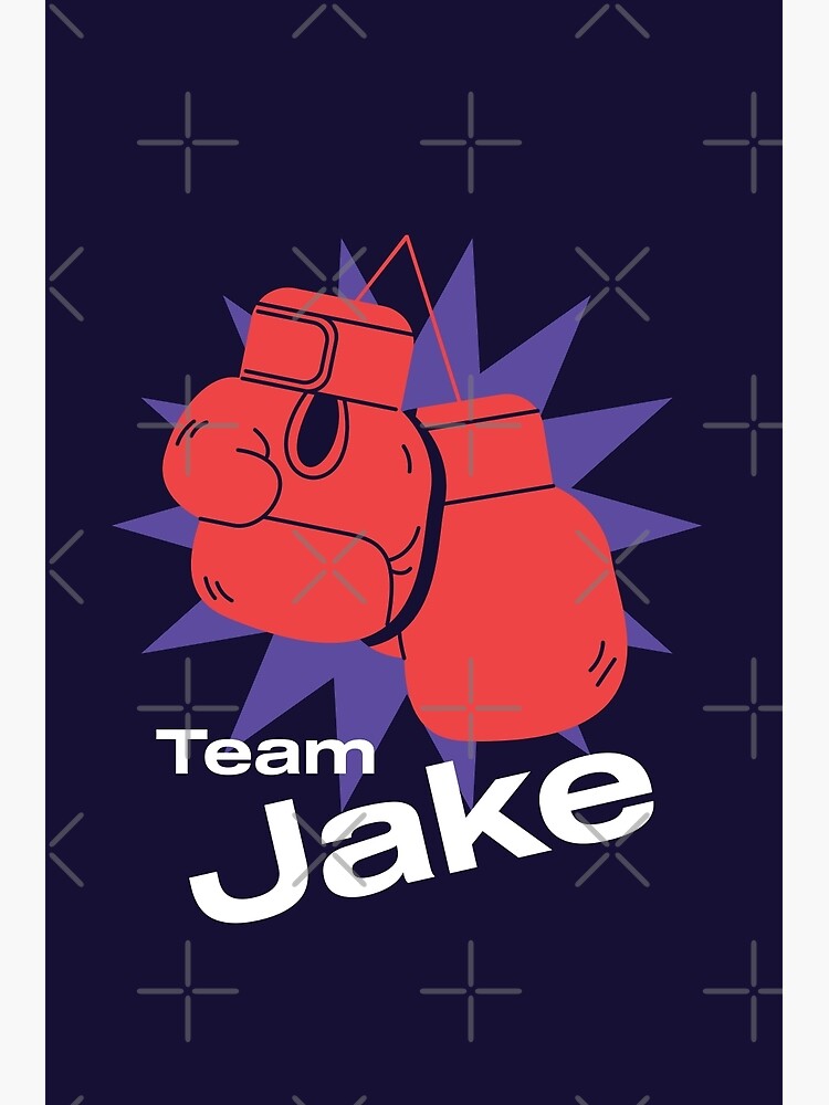 "Team Jake - Mike vs Jake boxing 2024 live global sports event" Poster ...