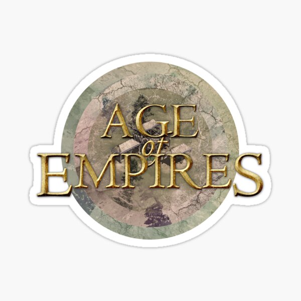 "Age of Empires Town Center Vintage" Sticker for Sale by sulingen07 ...