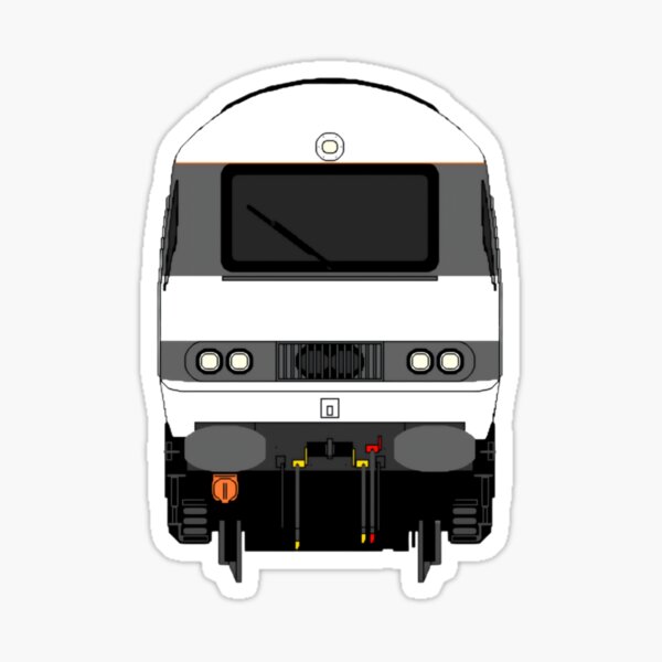 "Hst train in rail adventure livery" Sticker for Sale by TrainFanatic ...