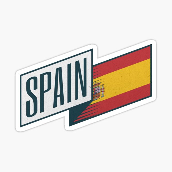 "Spain Flag" Sticker for Sale by koohstudio | Redbubble