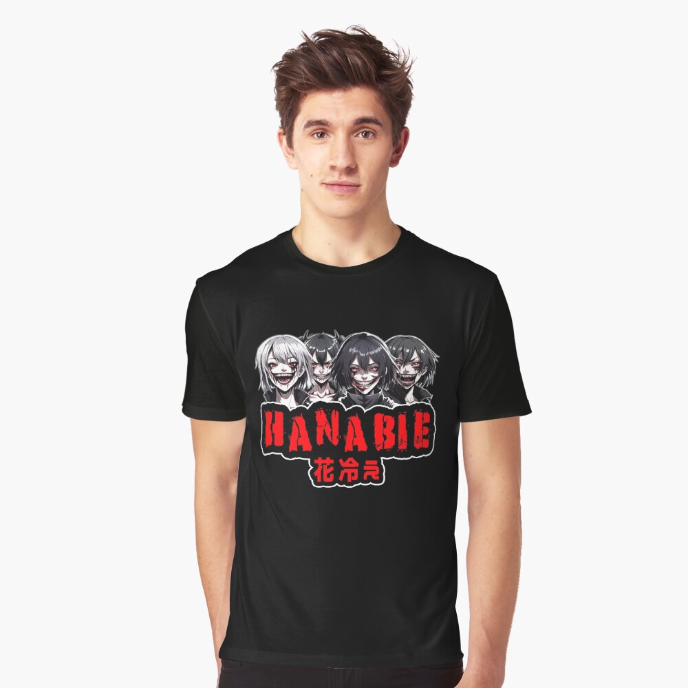"Hanabie Band, Demonic Logo, Original Fan Art" Sticker for Sale by Burn-Ego | Redbubble