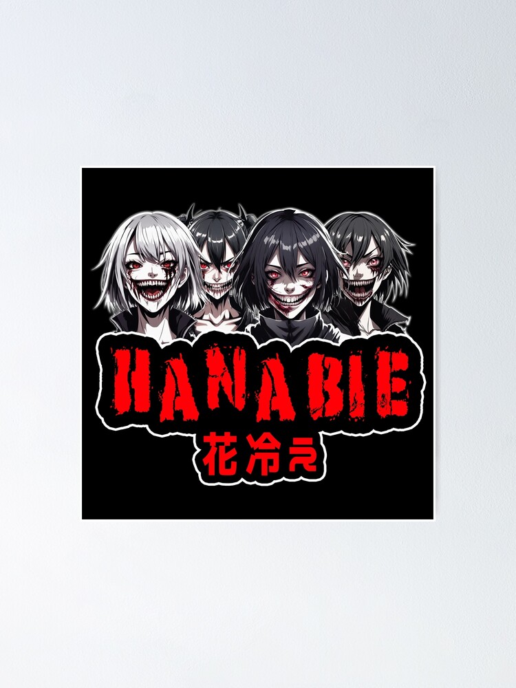 "Hanabie Band, Demonic Logo, Original Fan Art" Poster for Sale by Burn ...