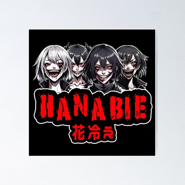 "Hanabie Band, Demonic Logo, Original Fan Art" Poster for Sale by Burn ...