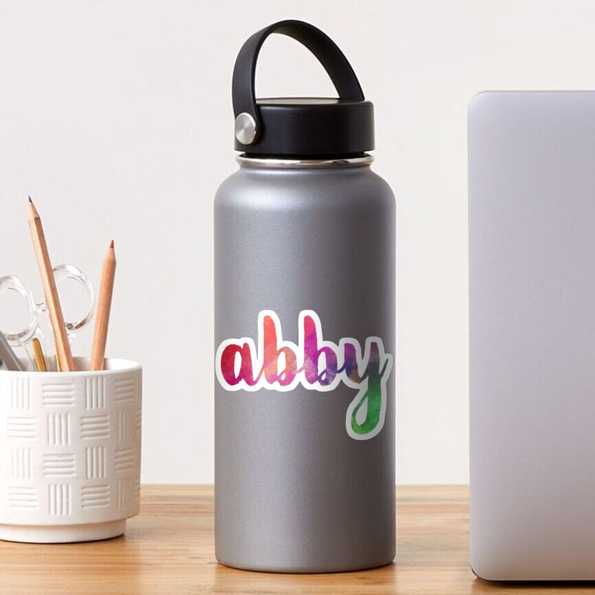 "Abby Art Cute Name Birthday" Sticker for Sale by ShieldApparel | Redbubble