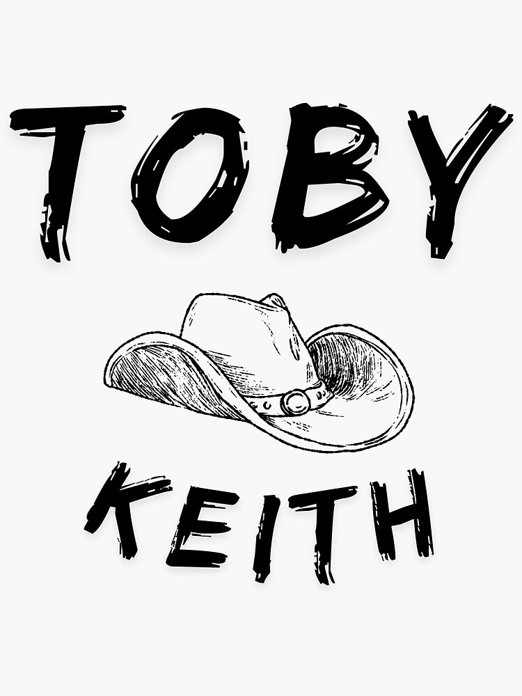 "toby keith" Sticker for Sale by Dreams come true | Redbubble