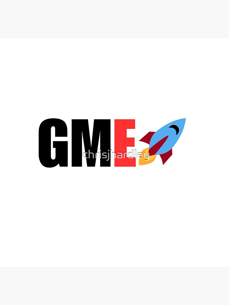 "GME Rocket" Sticker for Sale by chrisjhardley | Redbubble
