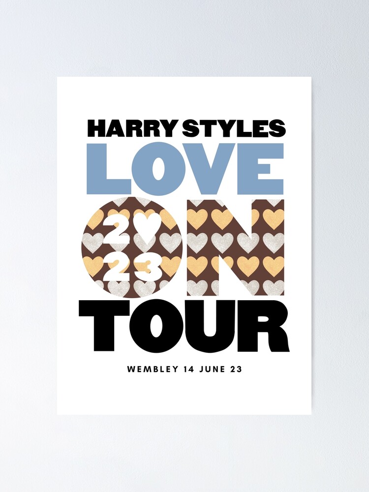 "Harry Styles Love On Tour Wembley N2" Poster for Sale by eroda-designs ...