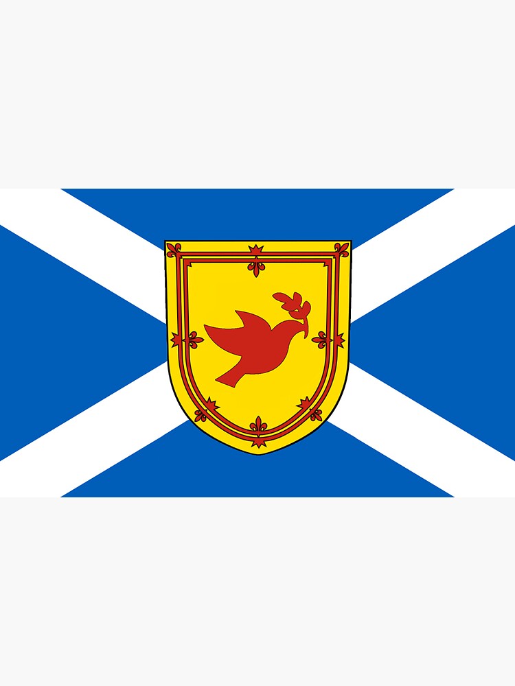 "Scottish Saltire Flag with Peace Dove Symbol Shield (bratach shalainn ...