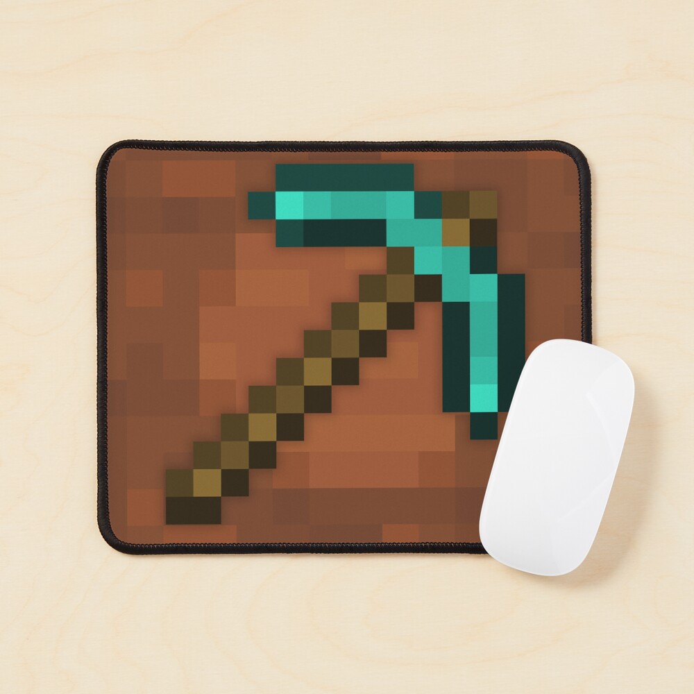 "Diamond Pickaxe Item Frame Minecraft" Sticker for Sale by Darcekar ...