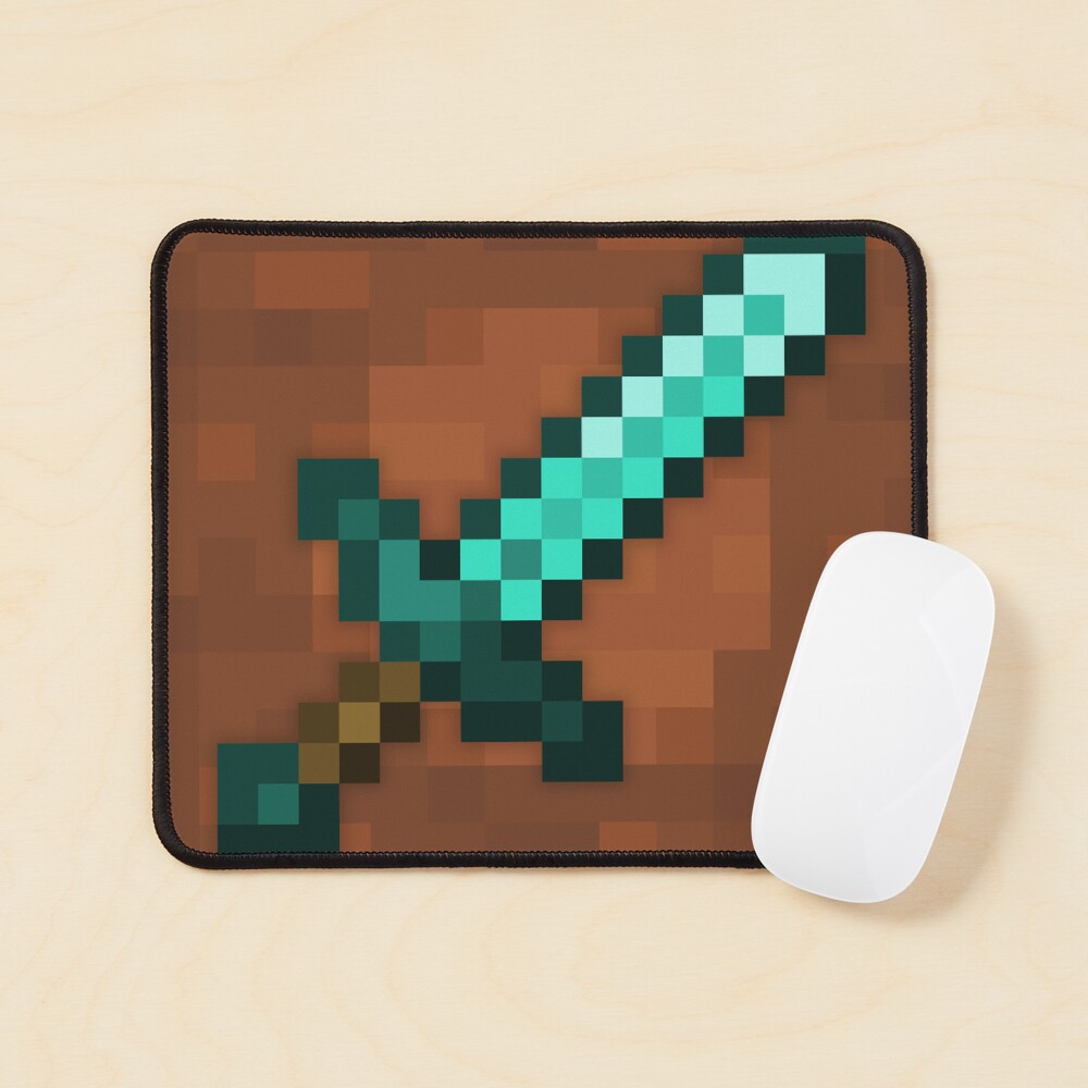 "Diamond Sword Item Frame Minecraft" Poster for Sale by Kubala Designs ...