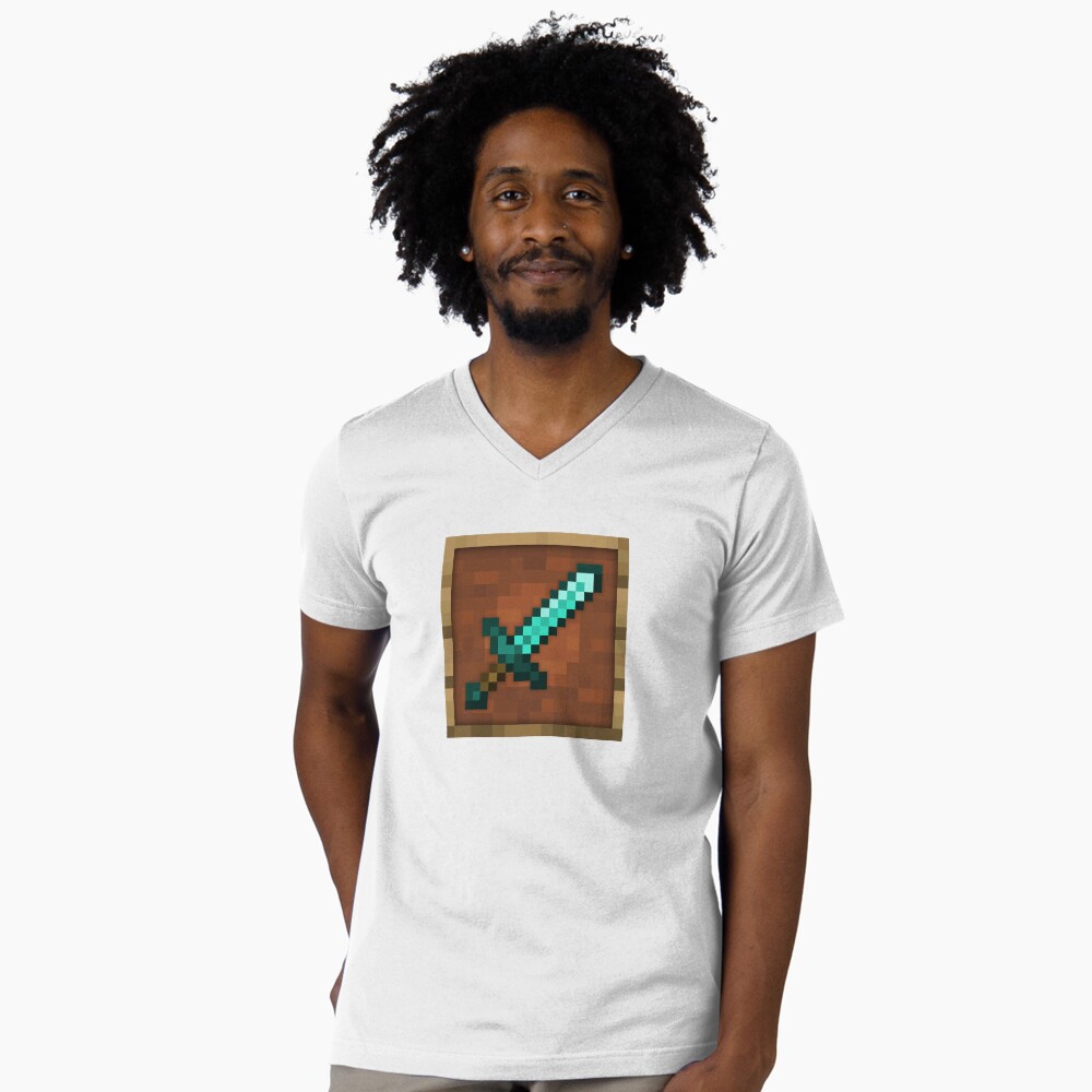 "Diamond Sword Item Frame Minecraft" Sticker for Sale by Darcekar ...
