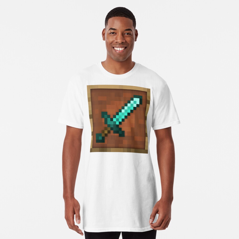 "Diamond Sword Item Frame Minecraft" Poster for Sale by Kubala Designs ...