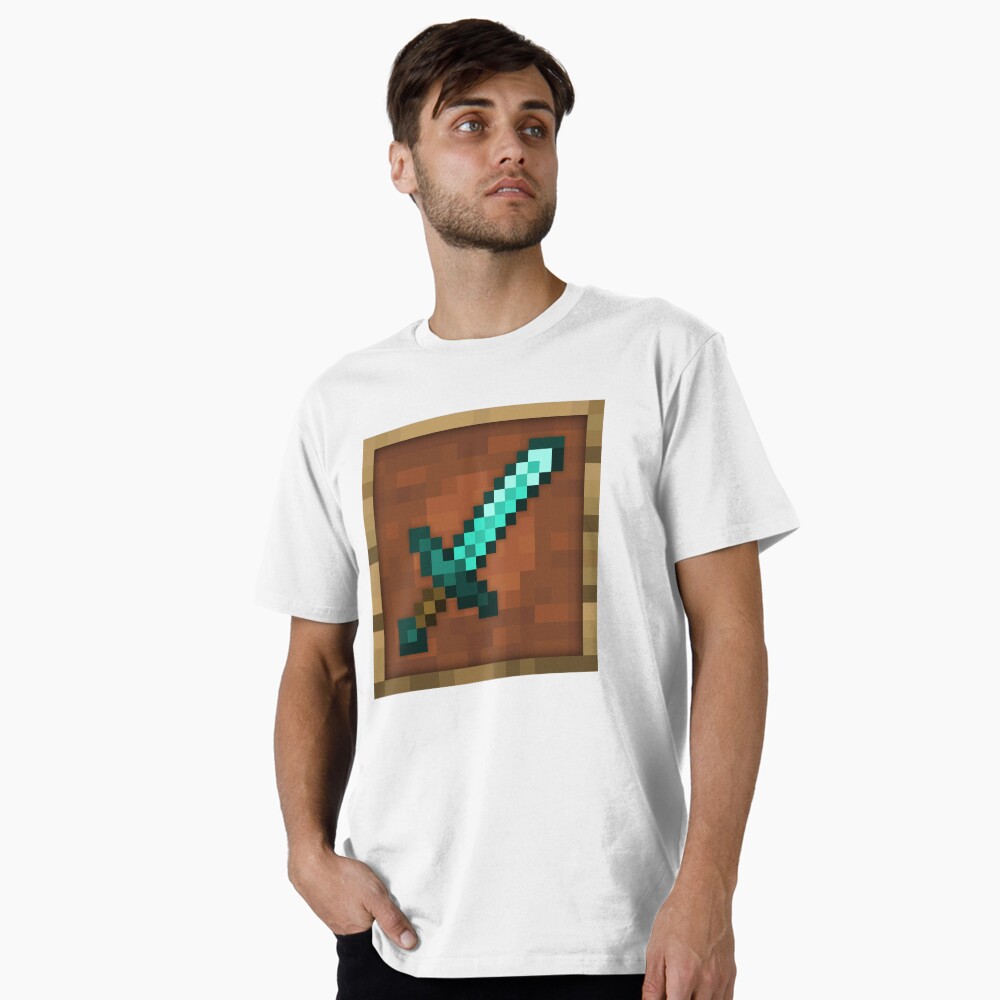 "Diamond Sword Item Frame Minecraft" Sticker for Sale by Darcekar ...