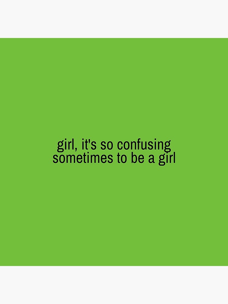 "Girls, So Confusing Lyrics Brat charli xcx" Poster for Sale by ...